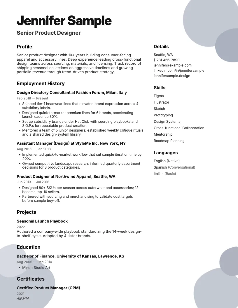 2025 Resume Templates 2025 - Free ATS-Friendly Templates | ResumeJudge