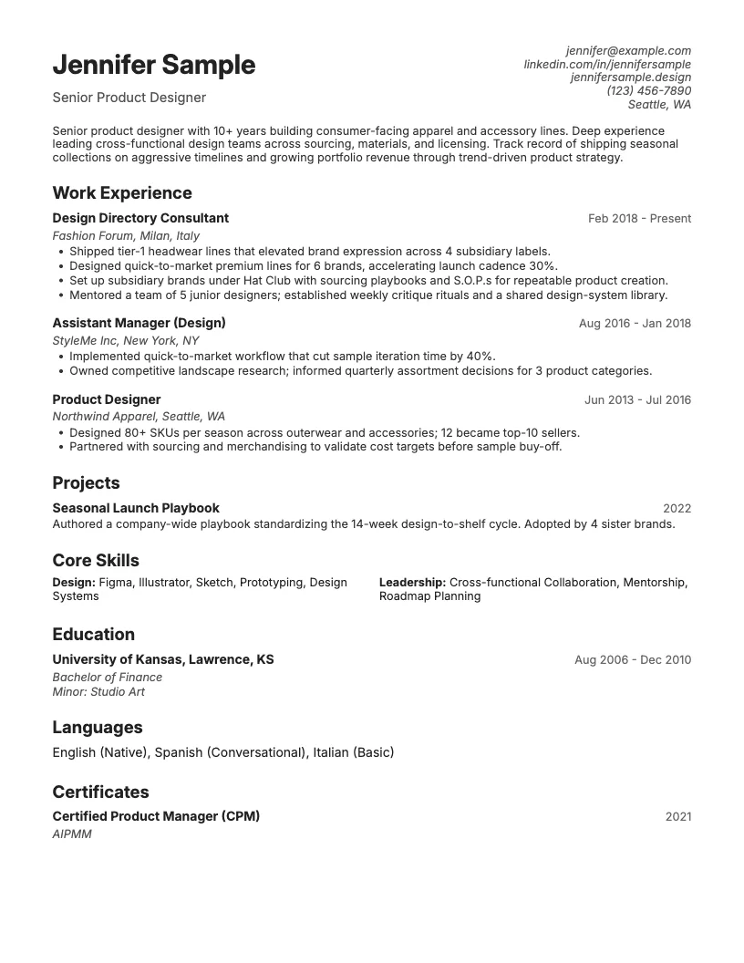 2025 Resume Templates 2025 - Free ATS-Friendly Templates | ResumeJudge